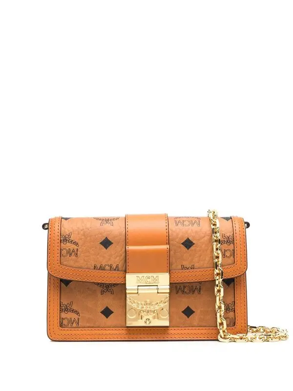 Mcm Tracy Crossbody Bag - Brown