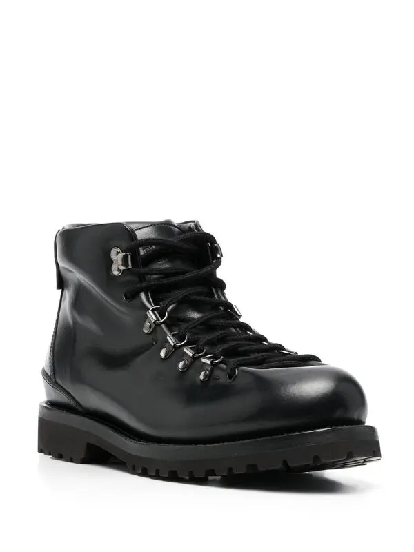 Buttero® Lace-Up Ankle Boots - Black | Editorialist