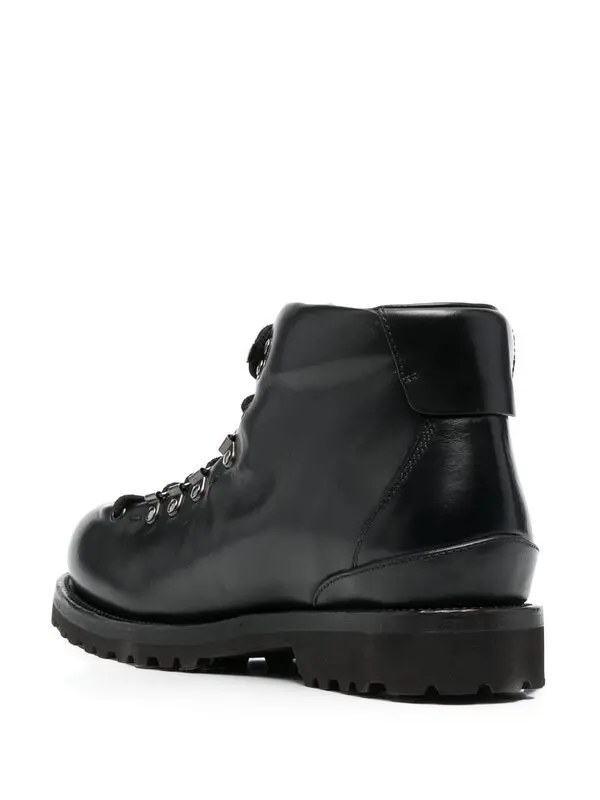 BUTTERO® Lace-up Ankle Boots - Black