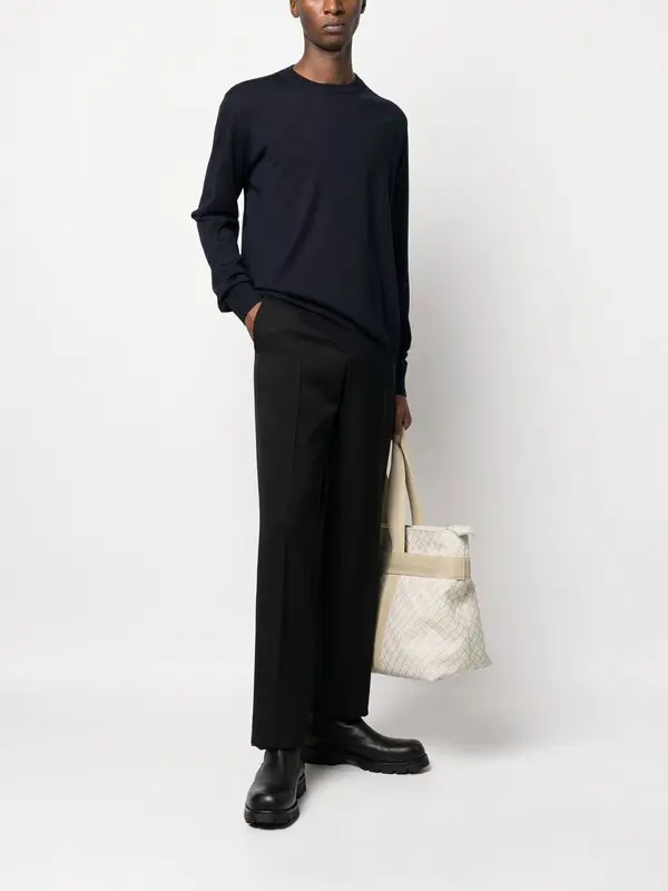 JIL SANDER Crew-neck Jumper - Blue