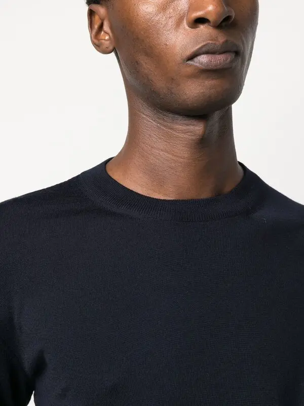 JIL SANDER Crew-neck Jumper - Blue