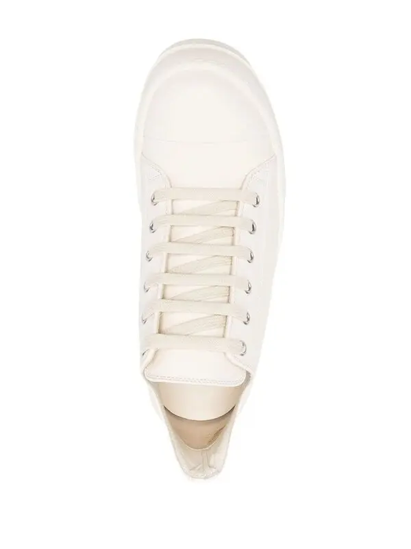 Rick Owens Strobe Low Sneakers - Neutrals