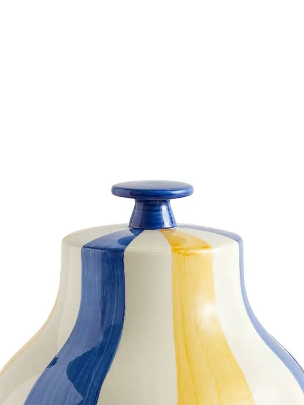 HAY Sobremesa Striped Cookie Jar