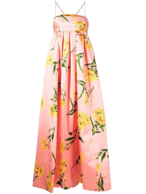 LEO LIN Marguerite Rose Maxi Dress