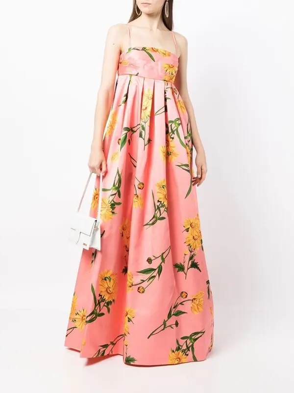 LEO LIN Marguerite Rose Maxi Dress