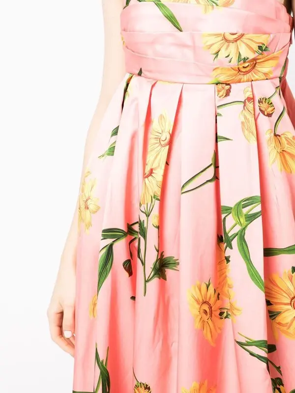 LEO LIN Marguerite Rose Maxi Dress