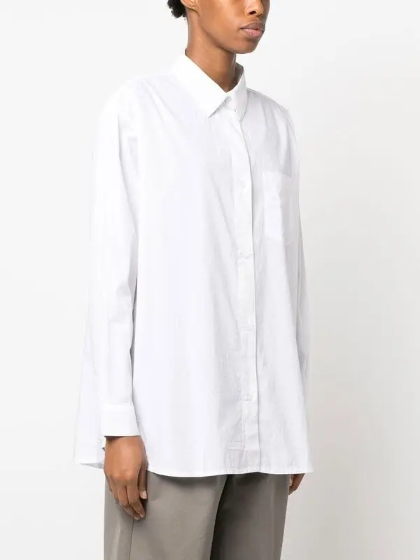 SKALL STUDIO Edgar Organic Cotton Shirt - White