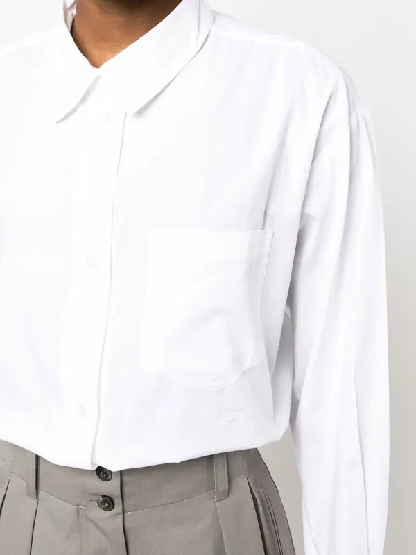 SKALL STUDIO Edgar Organic Cotton Shirt - White