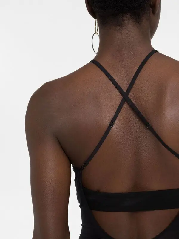 KNWLS Celest Semi-sheer Halterneck Body