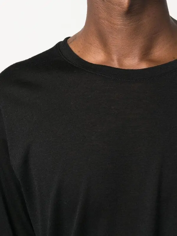 ZANONE Crew-neck Virgin-wool T-shirt