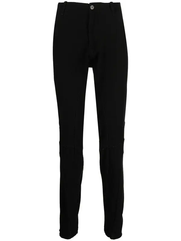 Masnada Waffle-knit Tapered-leg Trousers