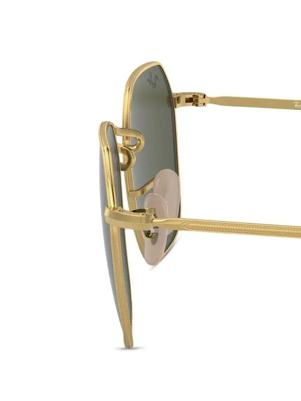 Ray-ban Jim Square-frame Sunglasses - Gold