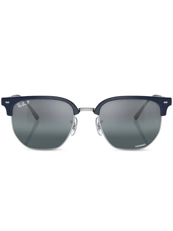 Ray-ban Clubmaster Square-frame Sunglasses - Blue