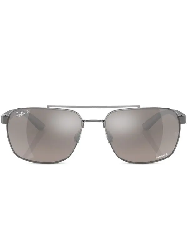 Ray-ban Rectangle Frame Sunglasses - Grey