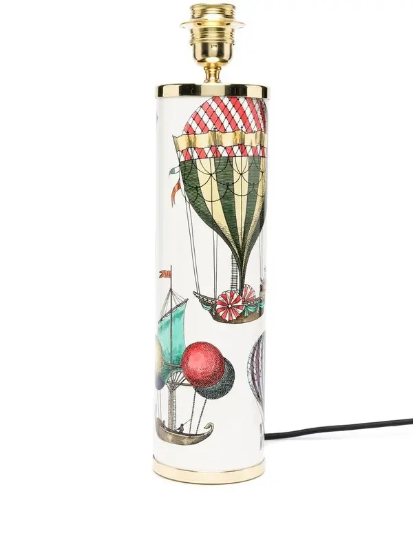 FORNASETTI Palloni Cylindrical Lamp Base - White
