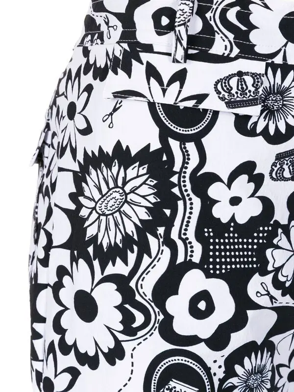 AMIR SLAMA Graphic-print Swim Shorts
