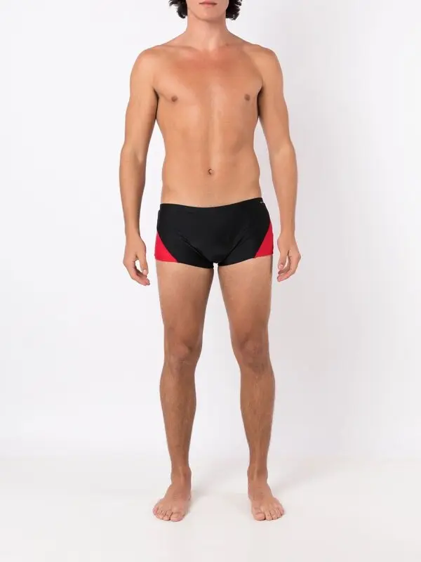 AMIR SLAMA Two-tone Swim Trunks