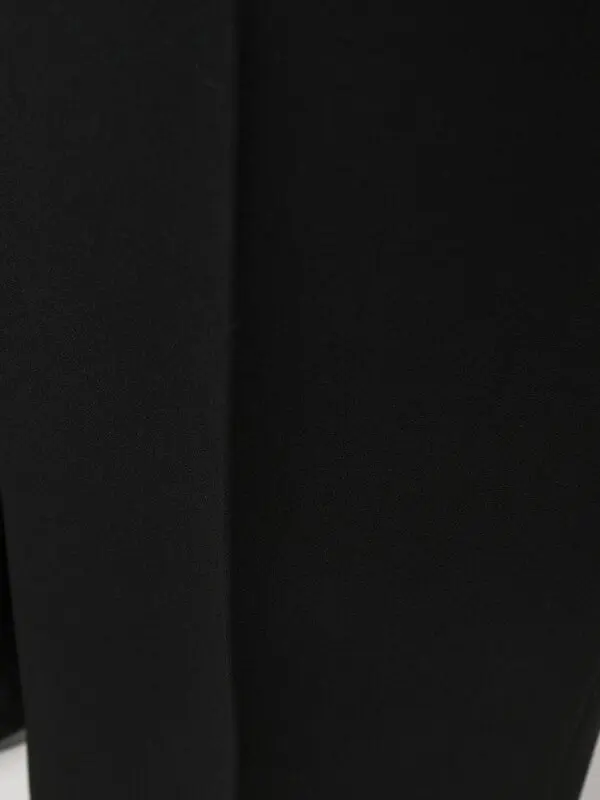 Alberto Biani Flared Tailored-cut Trousers - Black