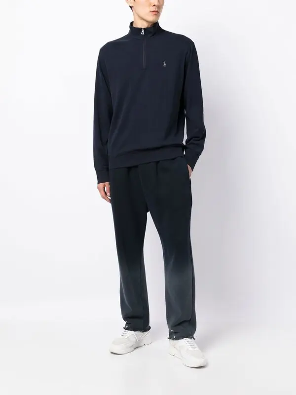 Polo Ralph Lauren Jersey Quarter-zip Pullover - Blue