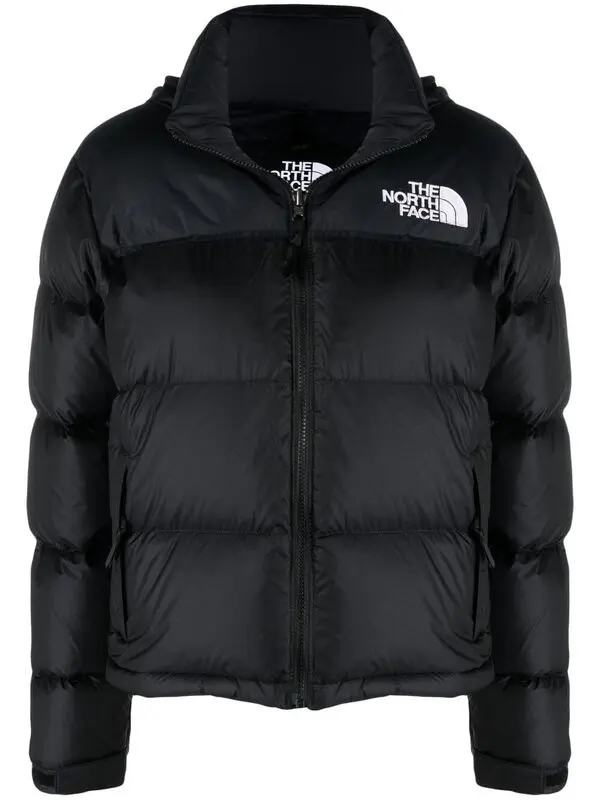 The North Face Embroidered-logo Puffer Jacket