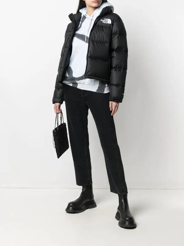 The North Face Embroidered-logo Puffer Jacket