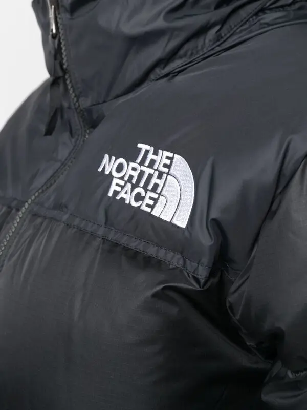 The North Face Embroidered-logo Puffer Jacket