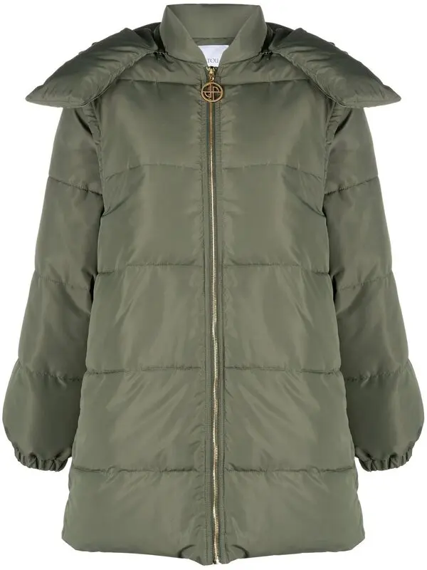 PATOU Detachable-sleeve Puffer Coat