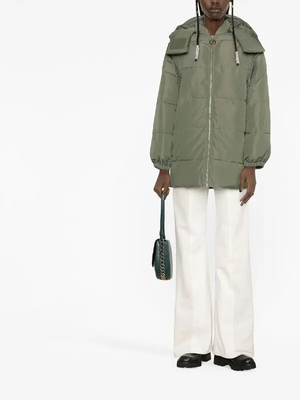 PATOU Detachable-sleeve Puffer Coat