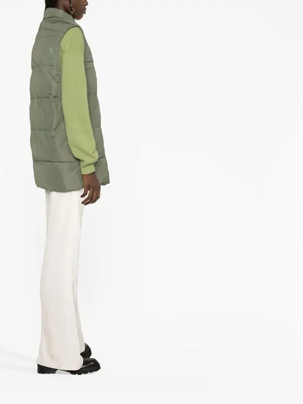 PATOU Detachable-sleeve Puffer Coat