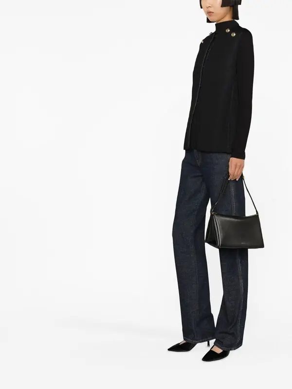 CHARLOTT Button-embellished Cape Jumper