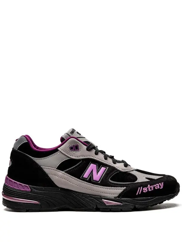 NEW BALANCE X Stray Rats 991 Low-top Sneakers - Black