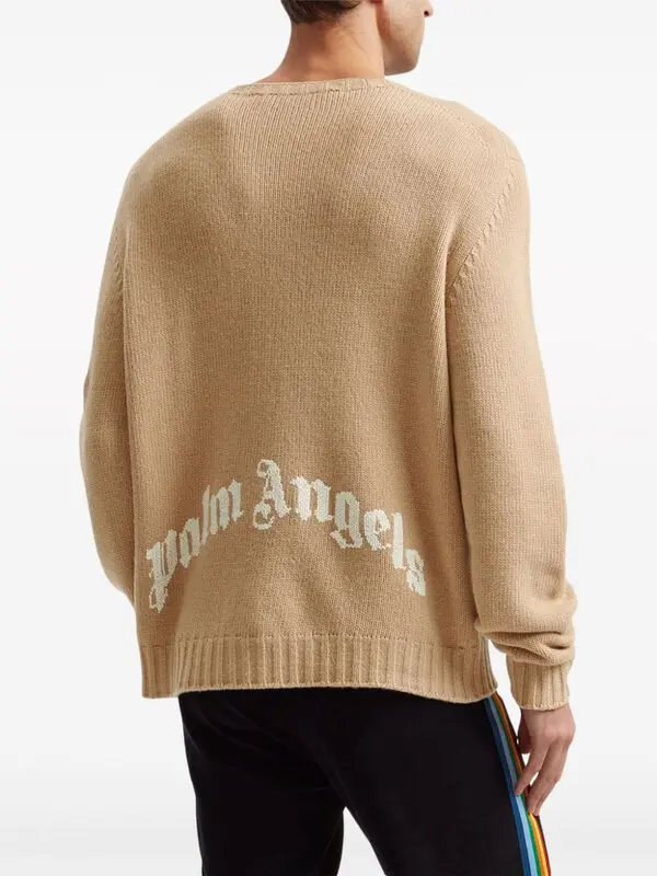 Palm Angels Curved-logo Jumper