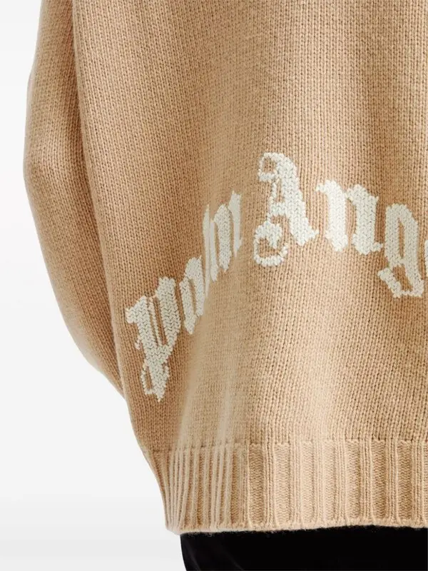 Palm Angels Curved-logo Jumper
