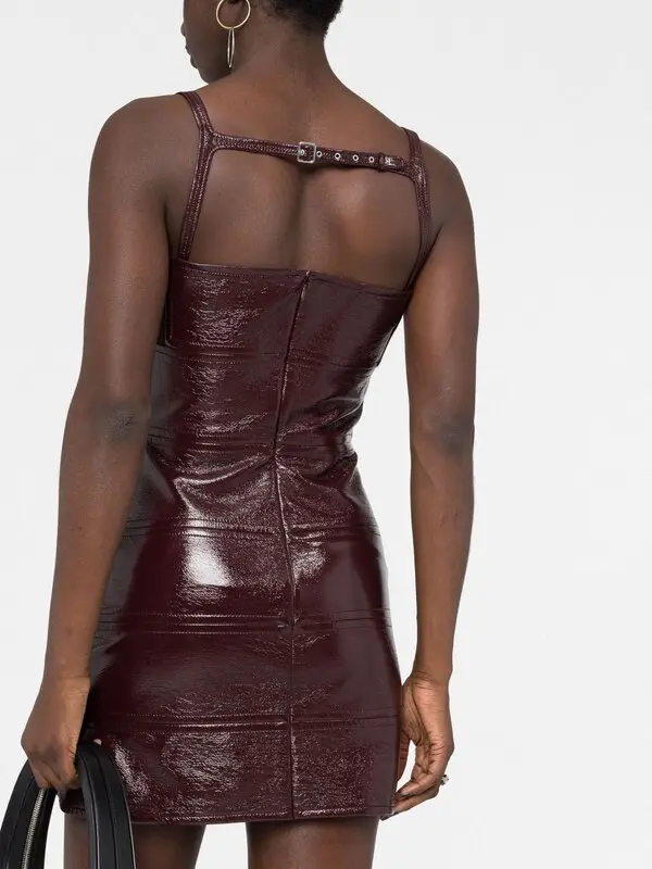 COURREGES Sleeveless Panelled Minidress