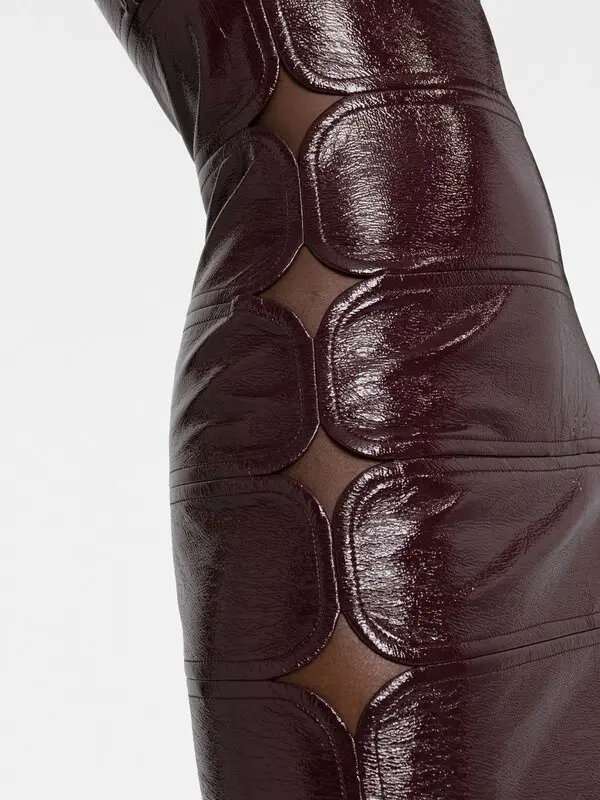 COURREGES Sleeveless Panelled Minidress