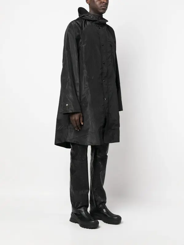 MARINE SERRE Hooded Logo-print Windbreaker
