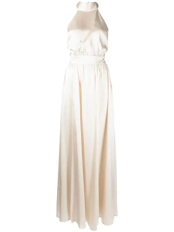 REFORMATION Alani Silk Maxi Dress