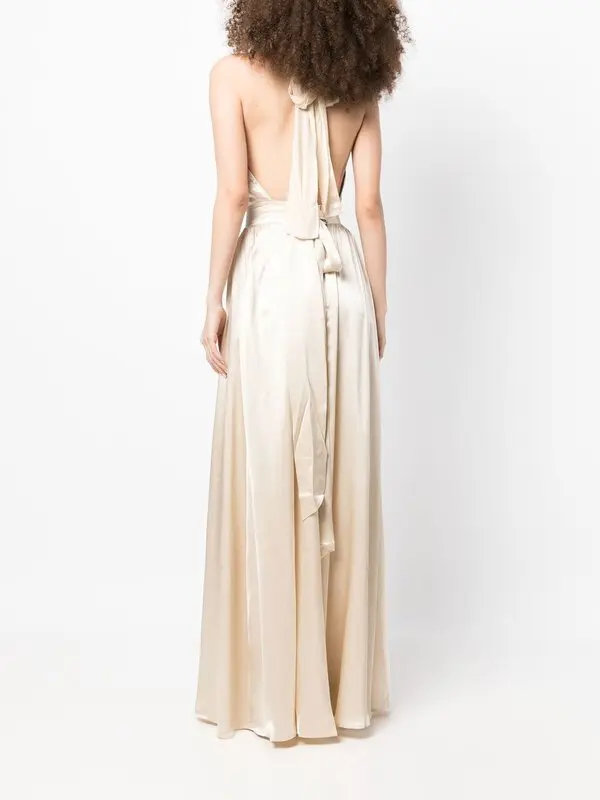 REFORMATION Alani Silk Maxi Dress