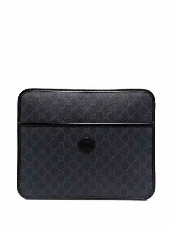 Gucci Gg Supreme-print Laptop Case