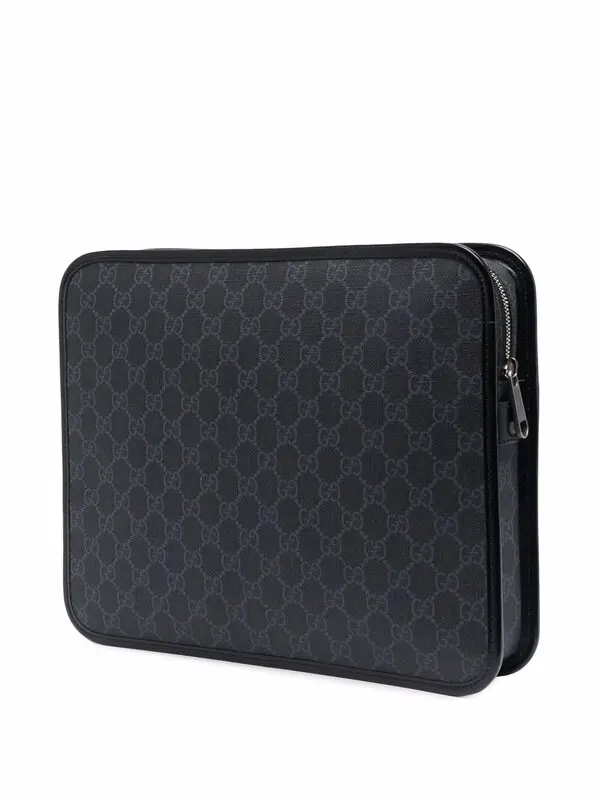 Gucci Gg Supreme-print Laptop Case