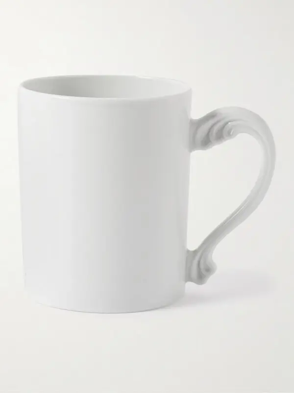 Buccellati Florence Furnace Porcelain Mug - White