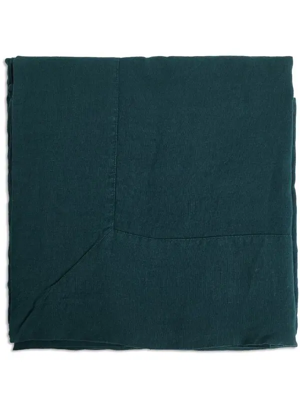 ONCE MILANO Linen Tablecloth - Green