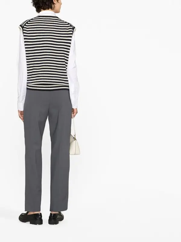 THE FRANKIE SHOP Bea Tailored Trousers - Grey