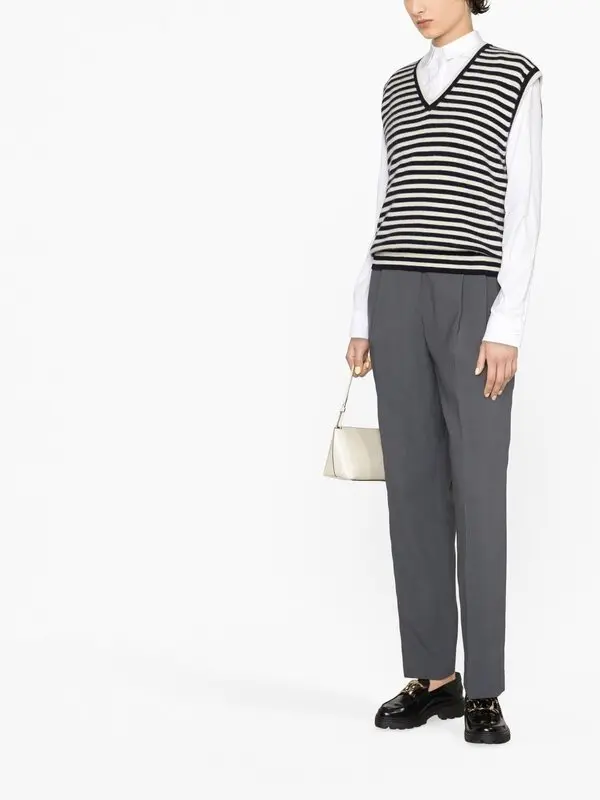 THE FRANKIE SHOP Bea Tailored Trousers - Grey