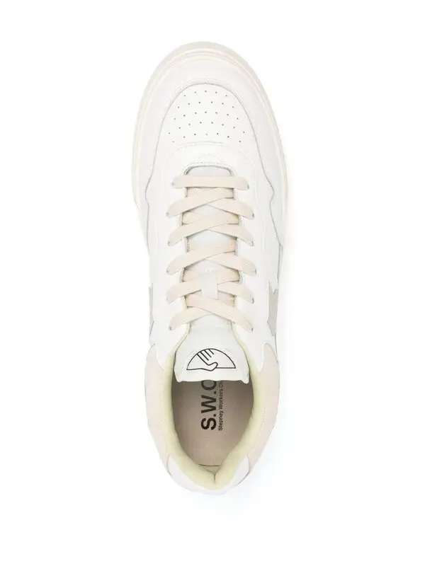 S.W.C STEPNEY WORKERS CLUB Pearl S-strike Low-top Sneakers - White