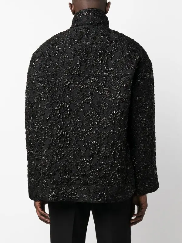 Valentino Garavani Floral-jacquard Brocade-effect Jacket