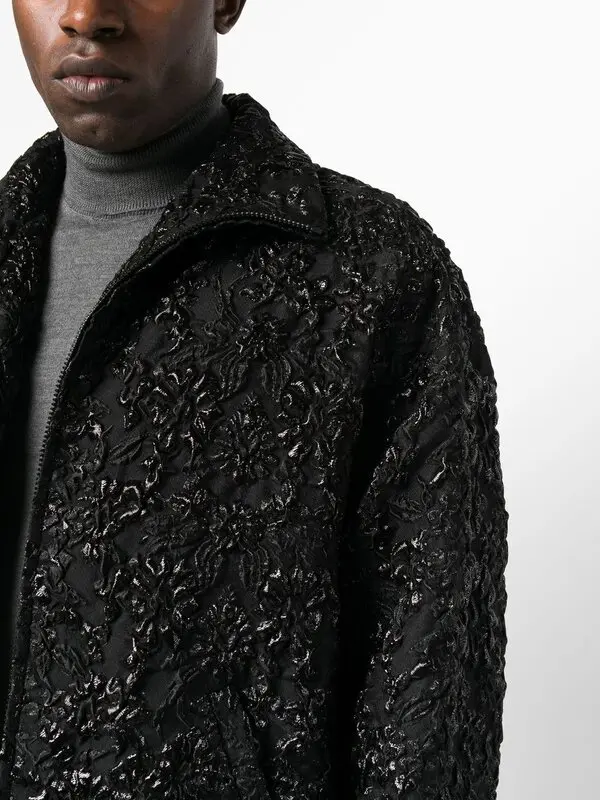 Valentino Garavani Floral-jacquard Brocade-effect Jacket