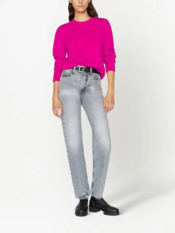 FRAME Mid-rise Straight Jeans