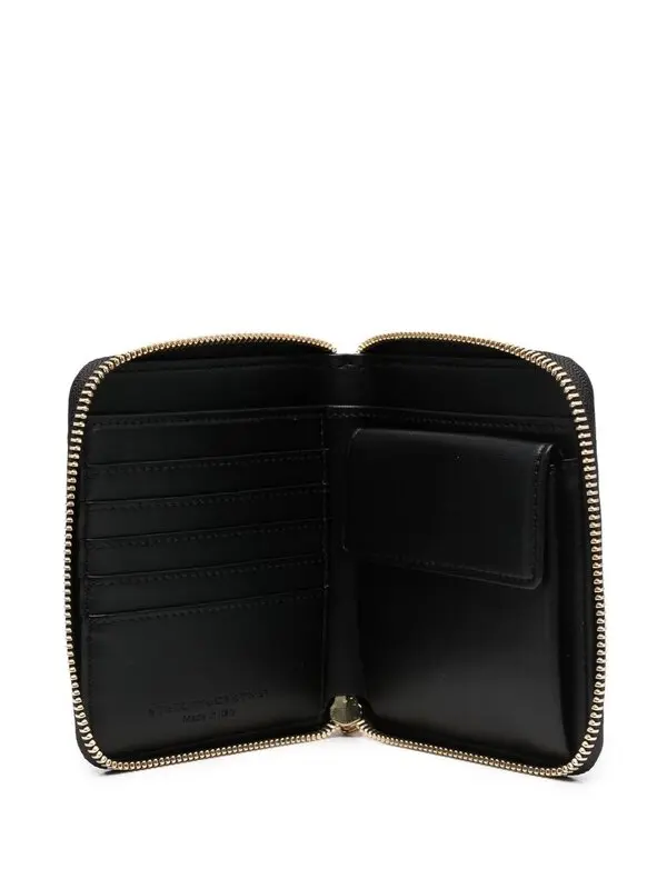 Stella McCartney Logo-print Detail Zipped Wallet