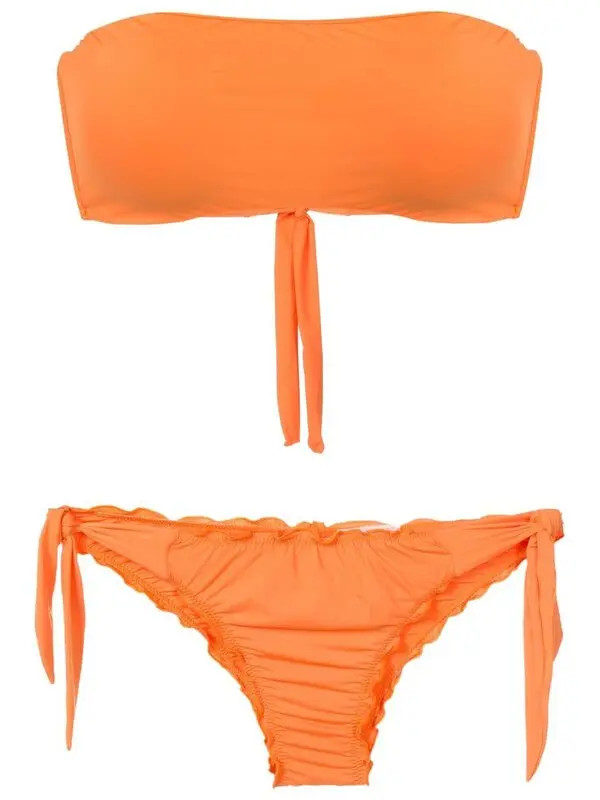 AMIR SLAMA Bandeau Bikini - Orange